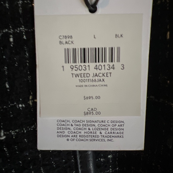 Coach | Jackets & Coats | Coach Blazer | Poshmark